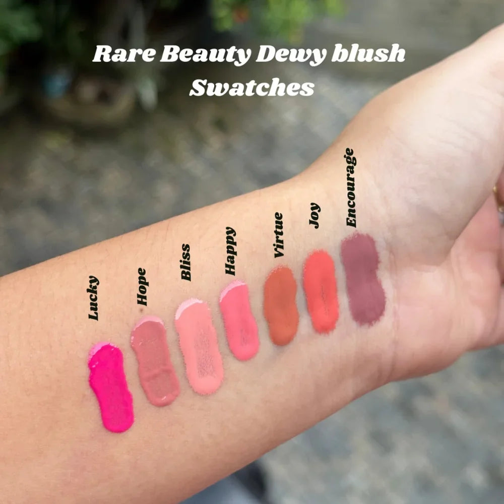 Rare Beauty Lipstick Blush Cream Grace Liquid Blush Waterproof Mositur ...